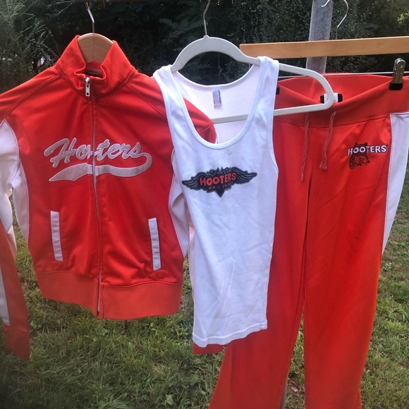 Hooters | Pants & Jumpsuits | Y2k Hooters Full Outfit Xxs | Poshmark